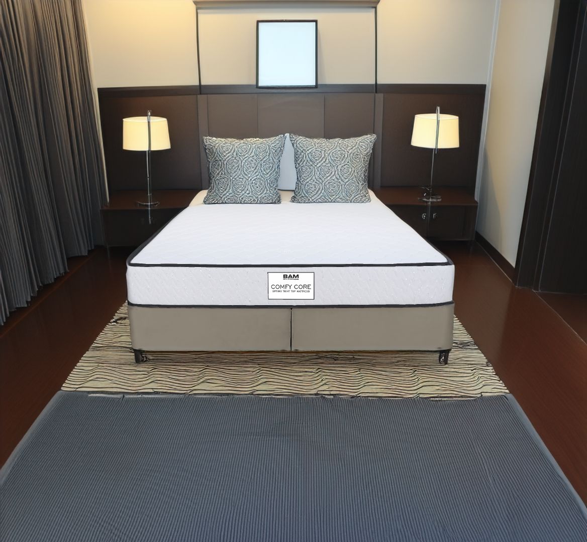 Comfy Core Spring Mattress | 25 cm Medium Firm Comfort– Bed and ...