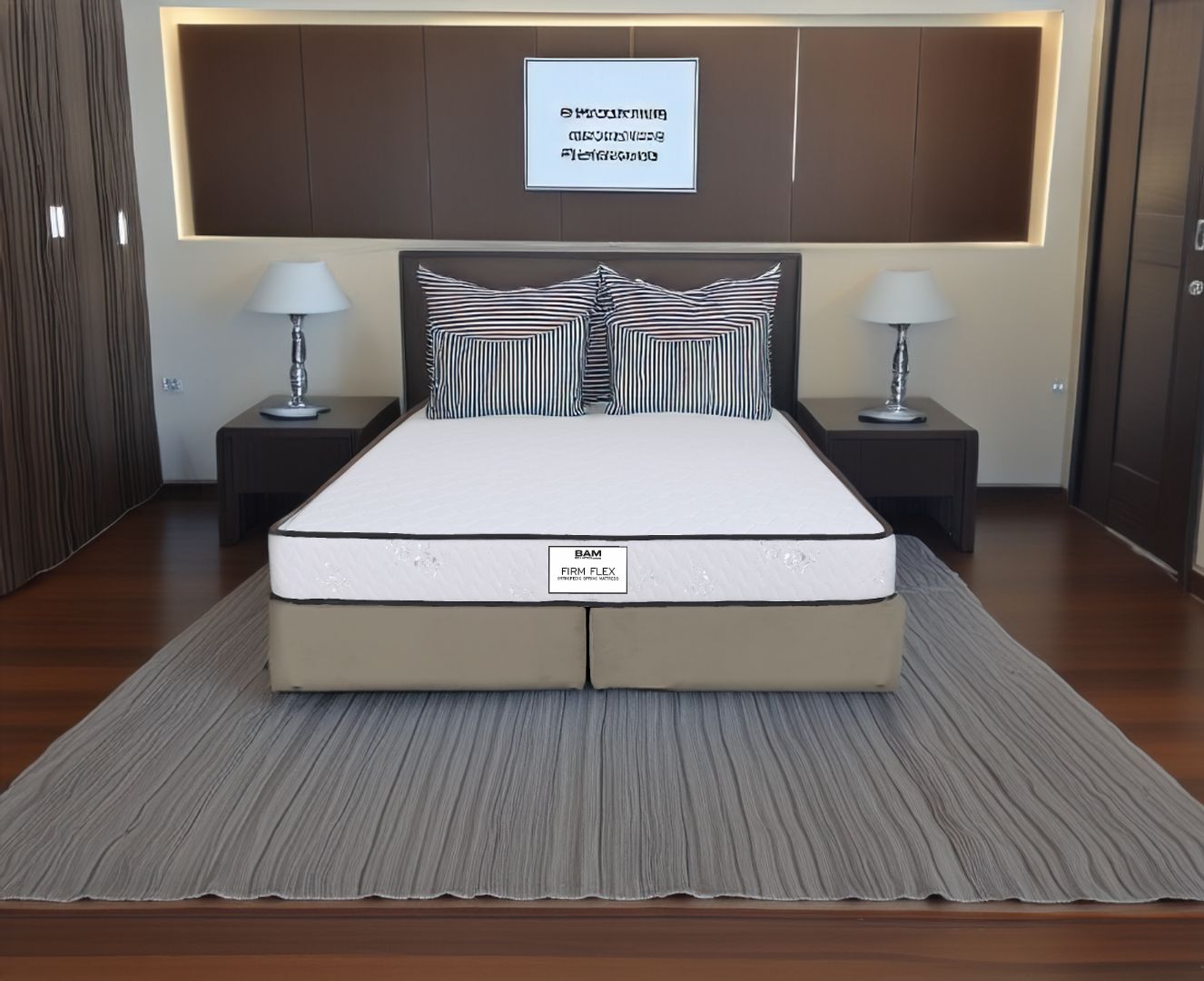 Firm Flex Orthopedic Spring Mattress | 22 cm Firm Bonnell Spring ...